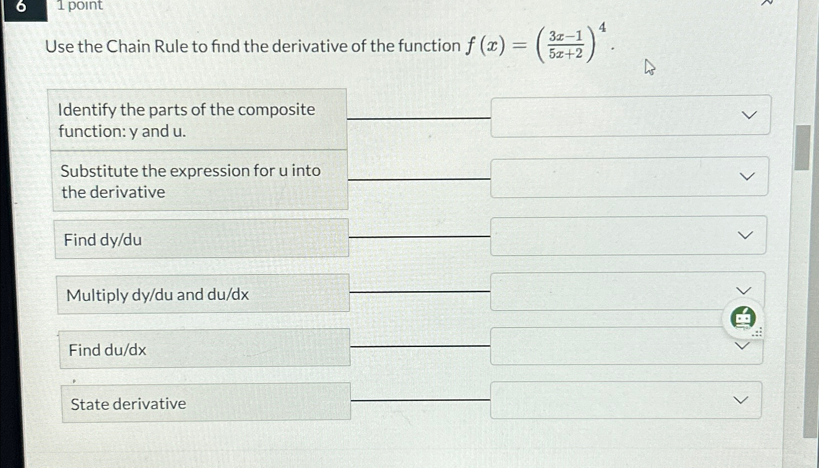 Solved Use the Chain Rule to find the derivative of the | Chegg.com