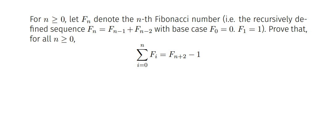 Solved Prove that the following equation is true for all | Chegg.com