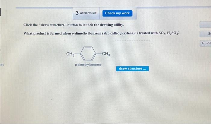 Solved Click the "draw structure" button to launch the | Chegg.com