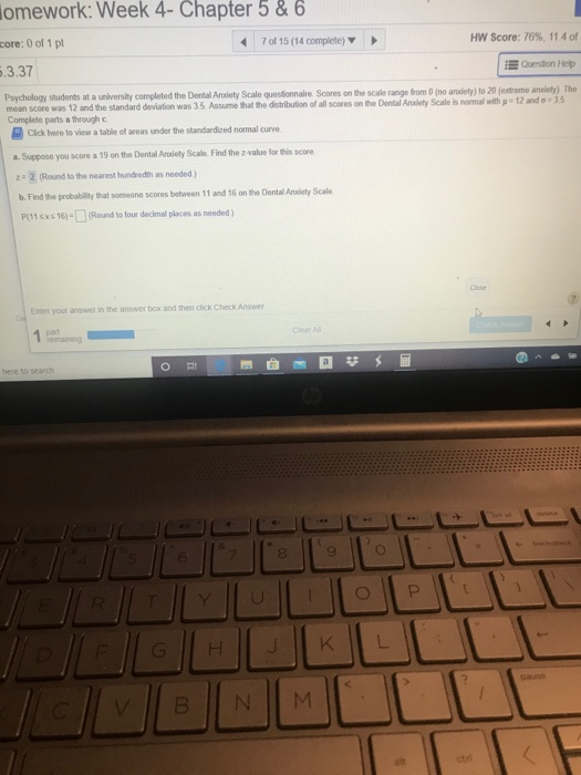Solved lomework: Week 4- Chapter 5 & 6 core: 0 of 1 pl 7 of | Chegg.com