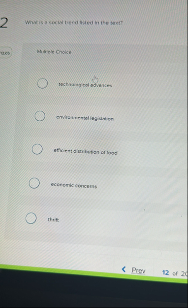 Solved 2 ﻿What is a social trend insted in the | Chegg.com