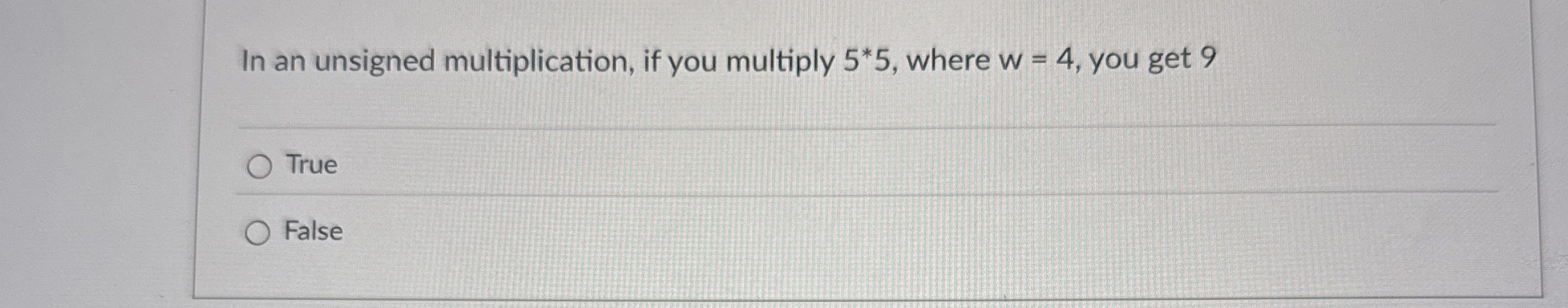 Solved In An Unsigned Multiplication If You Multiply 55 9099
