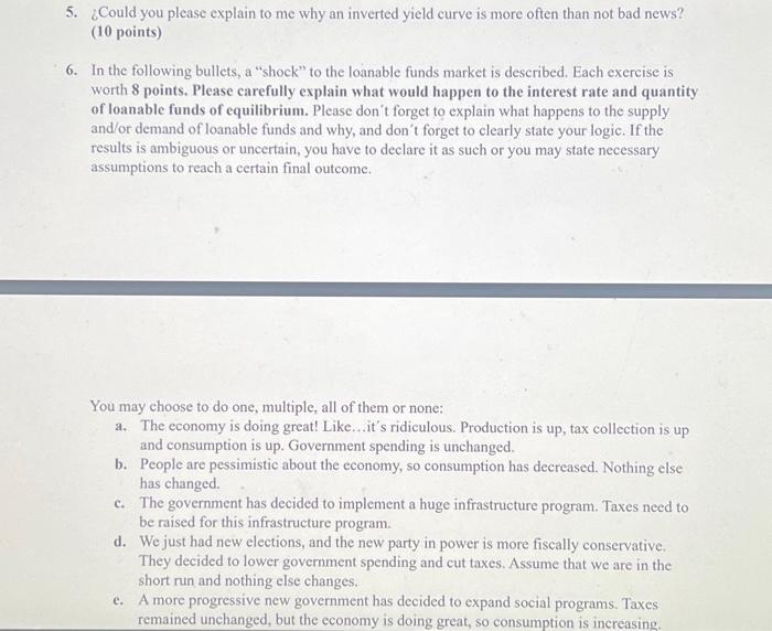 Solved 5. ¿Could you please explain to me why an inverted | Chegg.com
