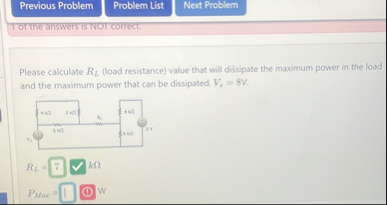 Solved Previous ProblemNext ProblemTor the answers IS NO | Chegg.com