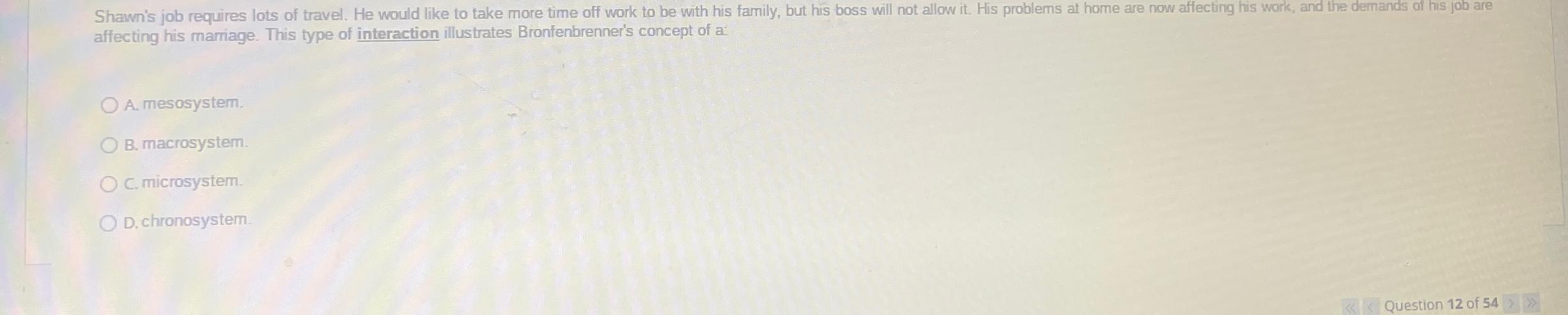 Solved affecting his marriage. This type of interaction | Chegg.com