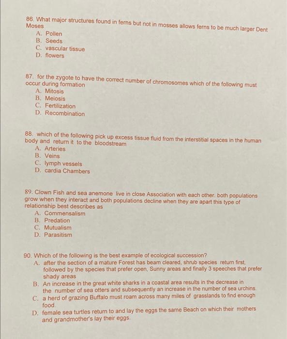 Solved need clear reasons and explanations, only answer if | Chegg.com
