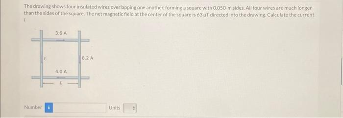 Solved The drawing shows four insulated wires overlapping | Chegg.com