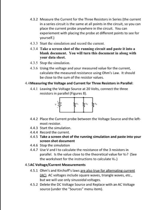 Solved Experiment #2 Data Sheet DC Circuit Measurements: 1. | Chegg.com