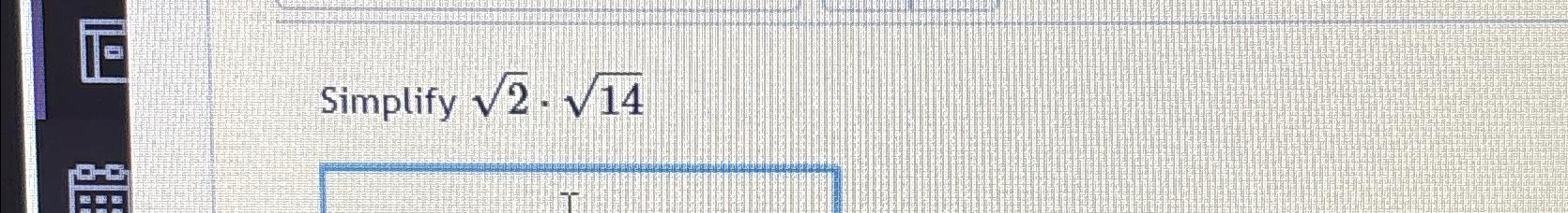 Solved Simplify 22*142 | Chegg.com