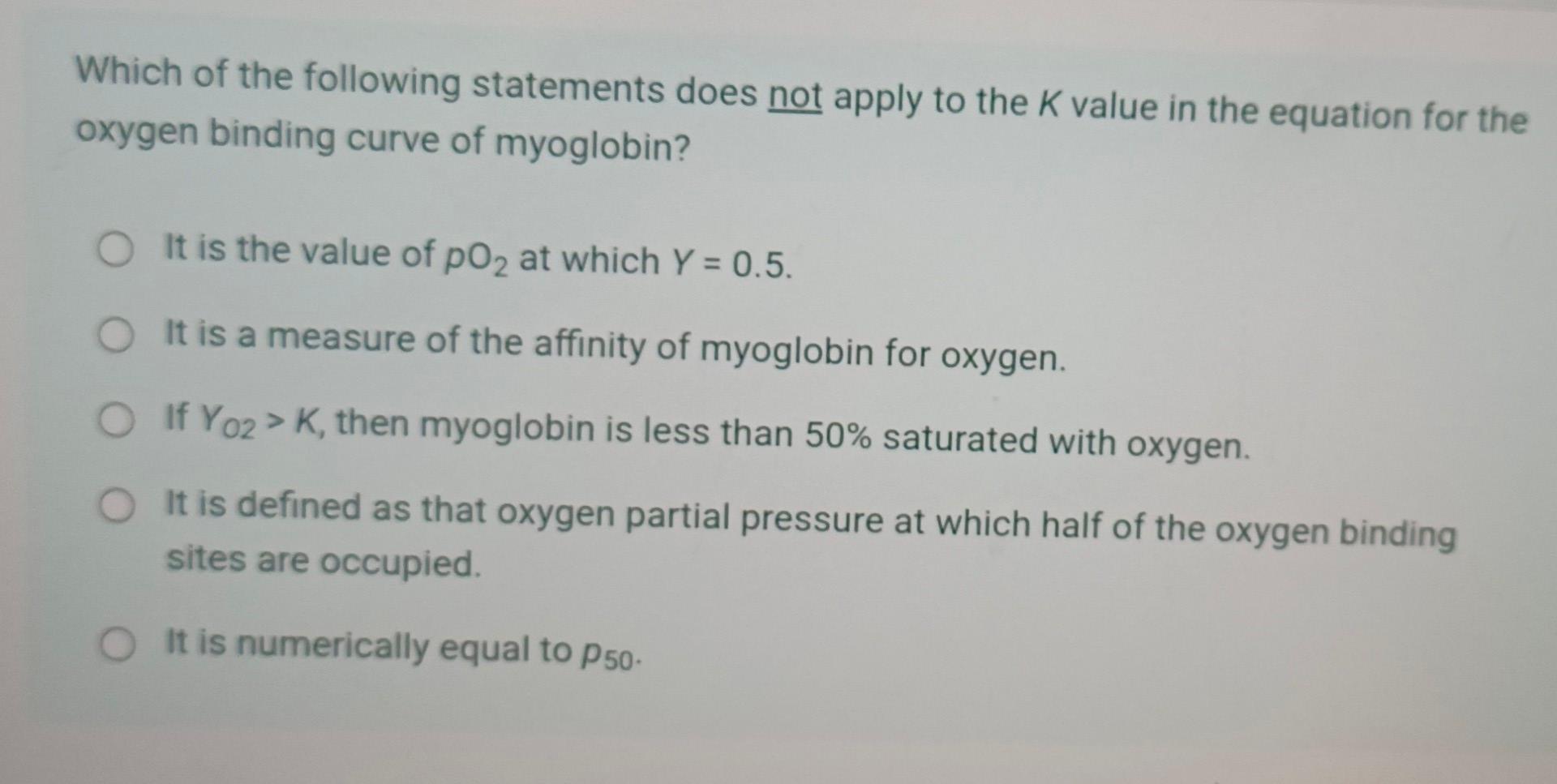 Solved Which of the following statements does not apply to | Chegg.com