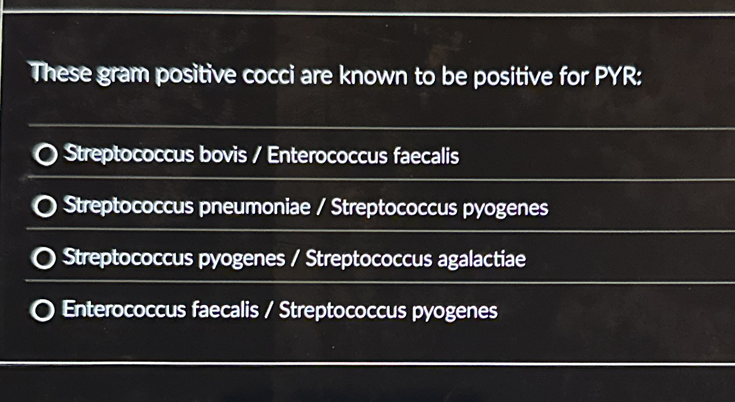 Solved These sram positive cocci are known to be positive | Chegg.com