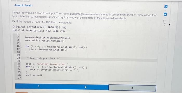 Solved what is the code? c++, only the /your code goes here) | Chegg.com