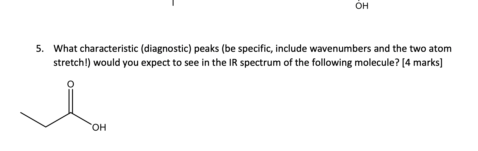 Solved What characteristic (diagnostic) ﻿peaks (be specific, | Chegg.com