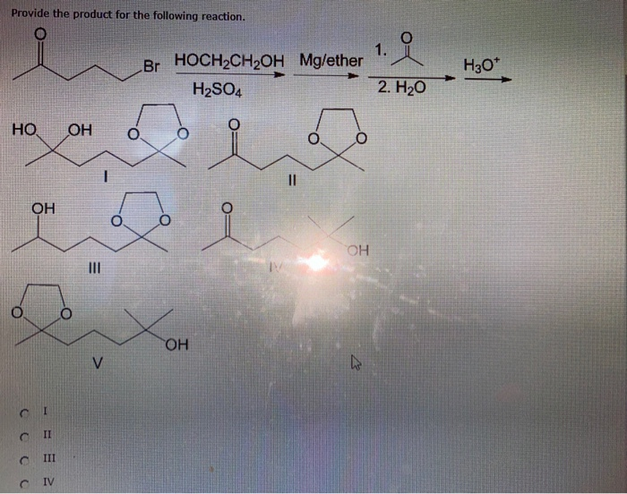 Solved Provide the product for the following reaction. Br | Chegg.com