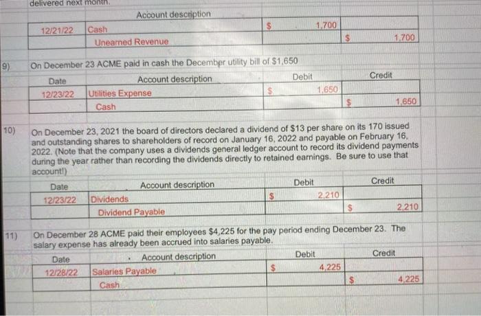 Solved Read through the information below for selected | Chegg.com