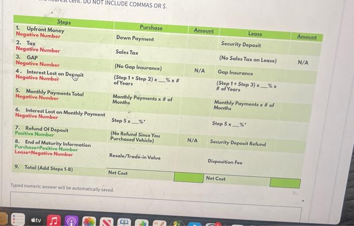 Solved your answers will automatically save as you proceed | Chegg.com