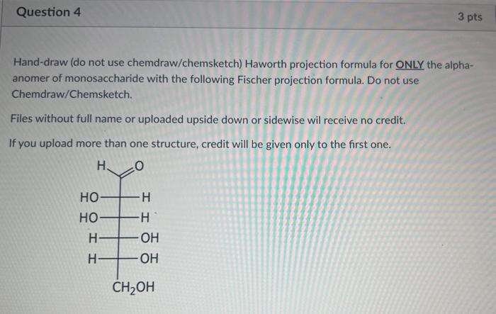 Solved Hand-draw (do not use chemdraw/chemsketch) Haworth | Chegg.com