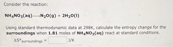 Solved question 1 consider the reactuon: 2Na(s) + 2H2O(l) | Chegg.com