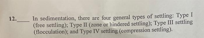 Solved 10. Materials collected during influent screening are | Chegg.com
