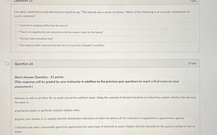 Solved Table 4.6 In Table 4.1, what is the marginal utility | Chegg.com