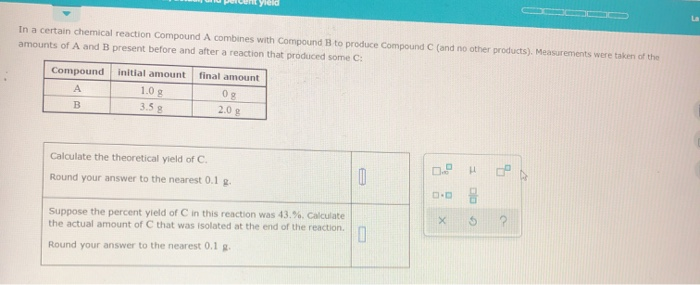 Solved In a certain chemical reaction Compound A combines | Chegg.com
