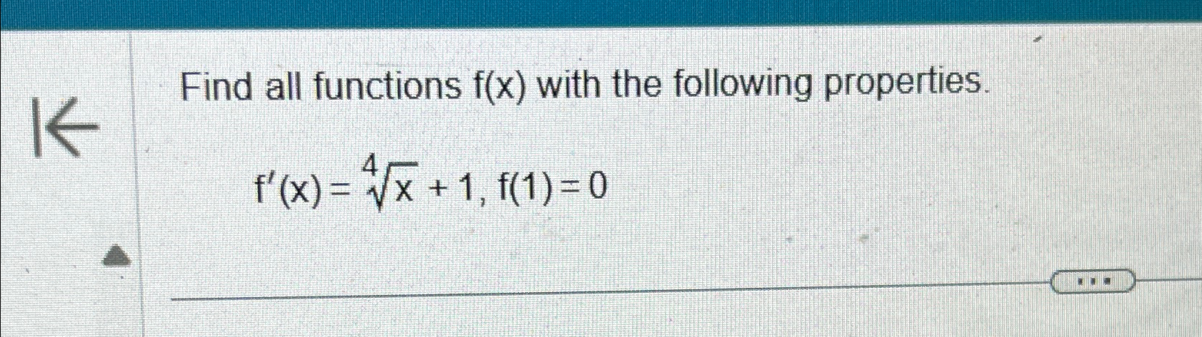 Solved Find all functions f(x) ﻿with the following | Chegg.com