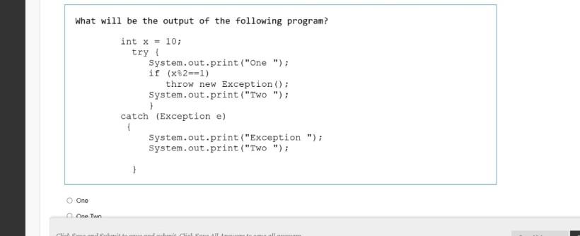 Solved What will be the output of the following program? int | Chegg.com