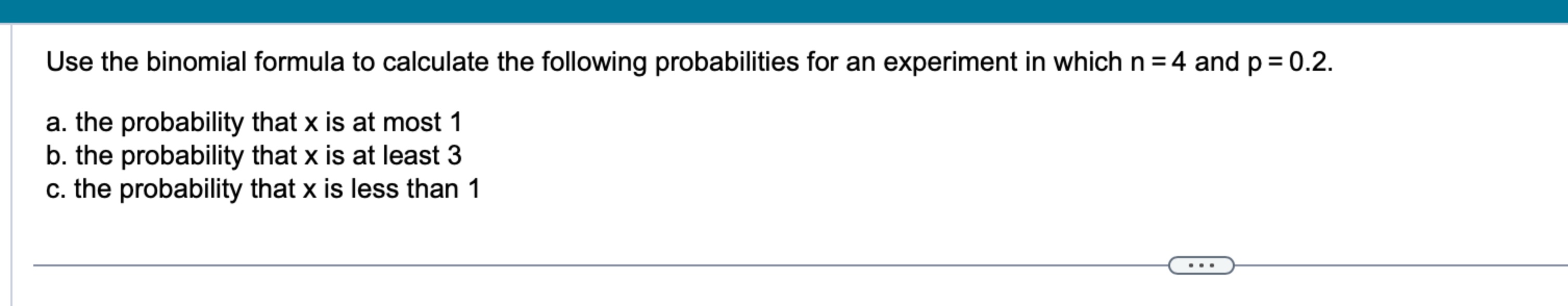 Solved Use the binomial formula to calculate the following | Chegg.com