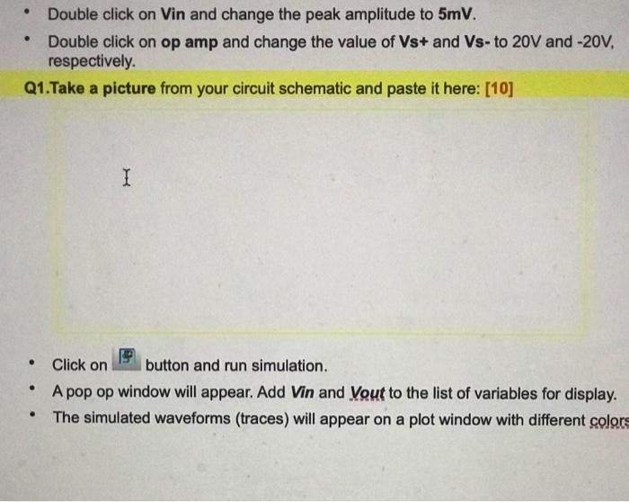 Solved PART 1: Schematic circuit design: Run PSIM software | Chegg.com