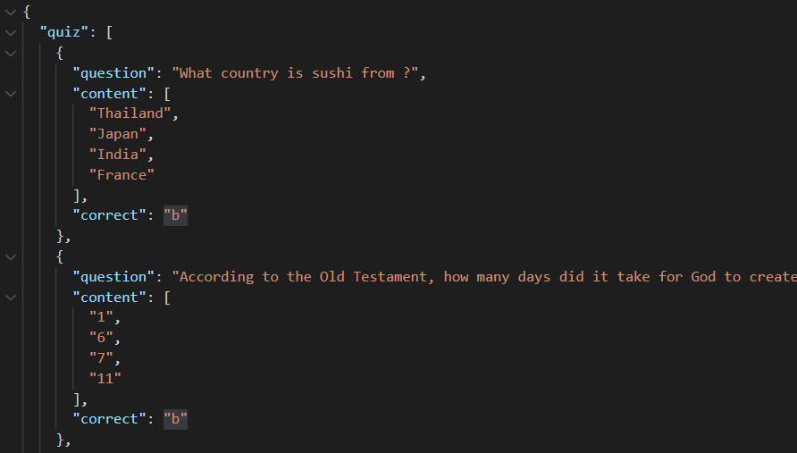 Solved I have a JSON file and I'm using prompt-sync the user | Chegg.com