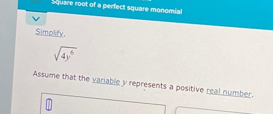 Solved square root of a perfect square | Chegg.com