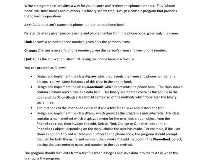 Solved Write a program that provides a way for you to store | Chegg.com