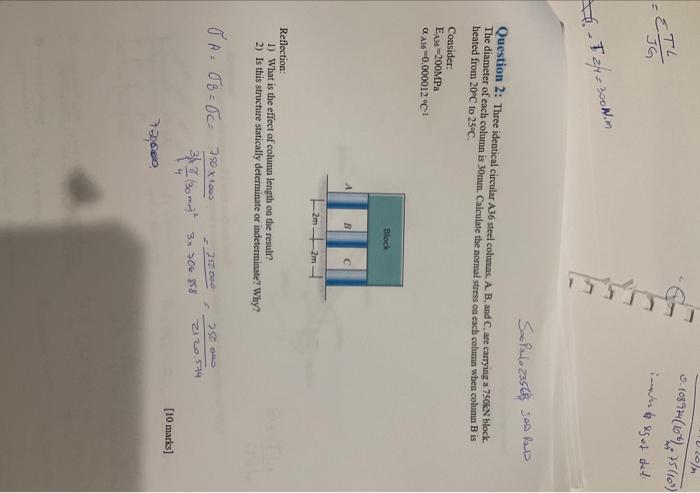 Solved =∑JGTL SoPale z35th sat Pailo Question 2: Three | Chegg.com