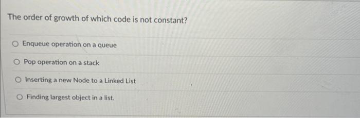 Solved Assume str.substring(1) retruns a substring of str | Chegg.com