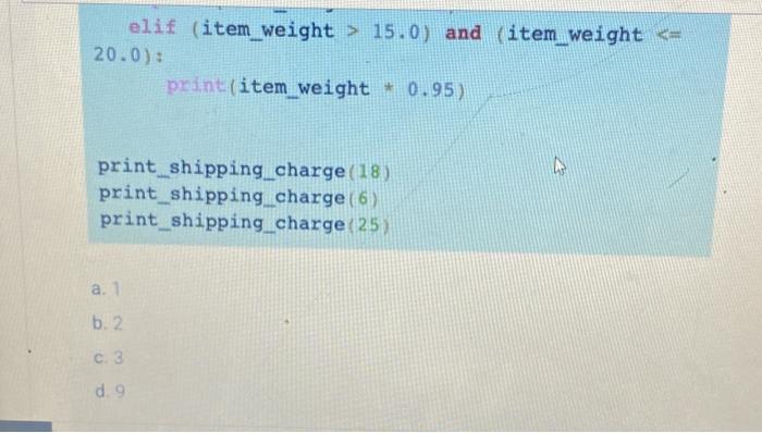 Solved Question 16 For the given program, how many print | Chegg.com