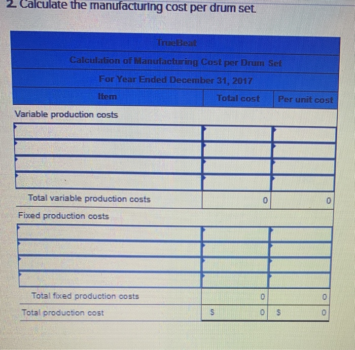 Solved Required Information Problem 18 1a Cost Computation 