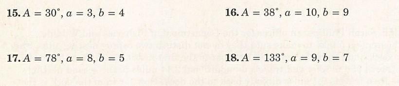 Solved Determine whether each triangle has no solution, one | Chegg.com