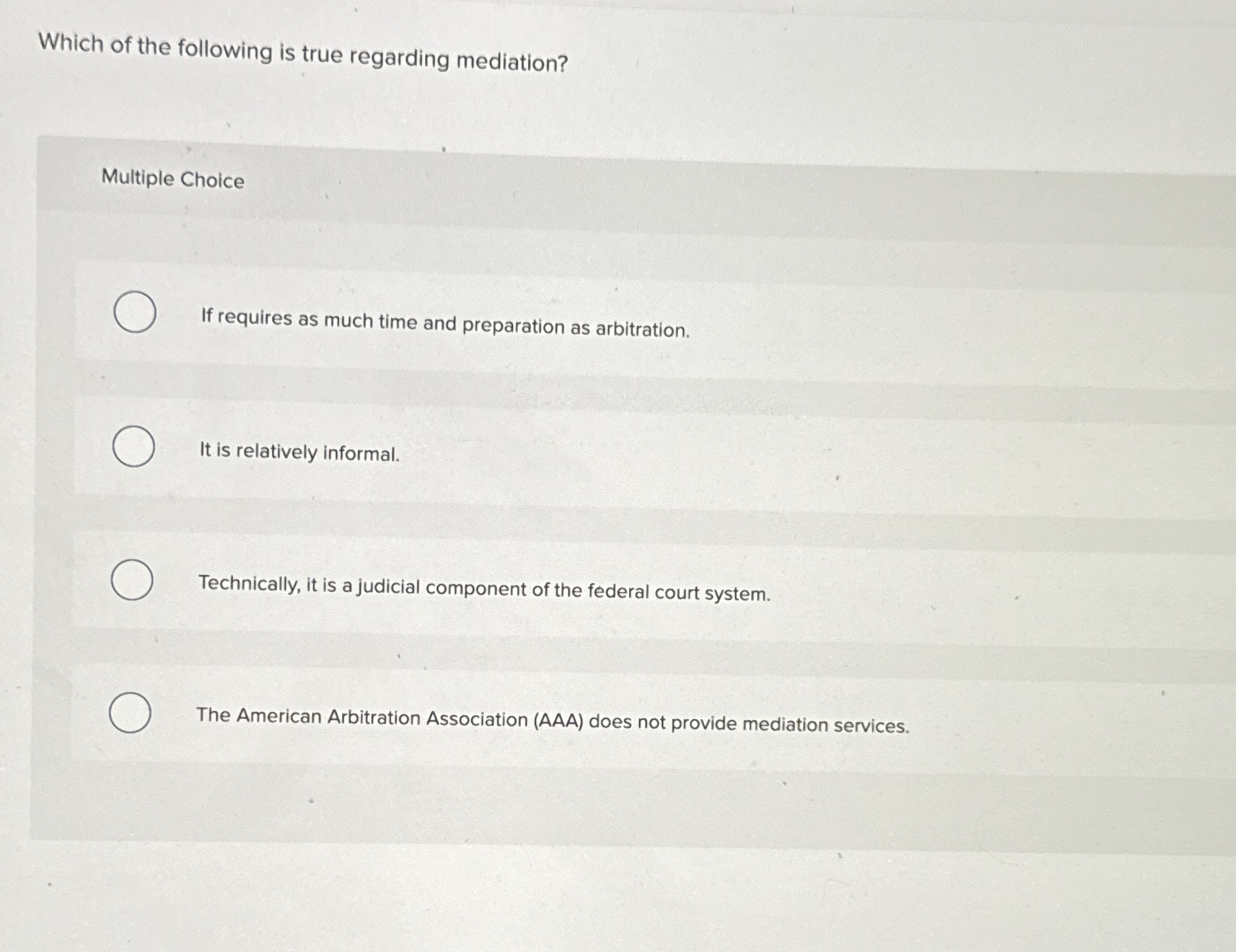 Solved Which of the following is true regarding | Chegg.com