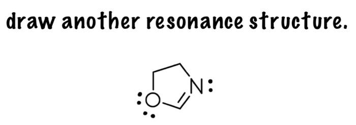 Solved draw another resonance structure. | Chegg.com