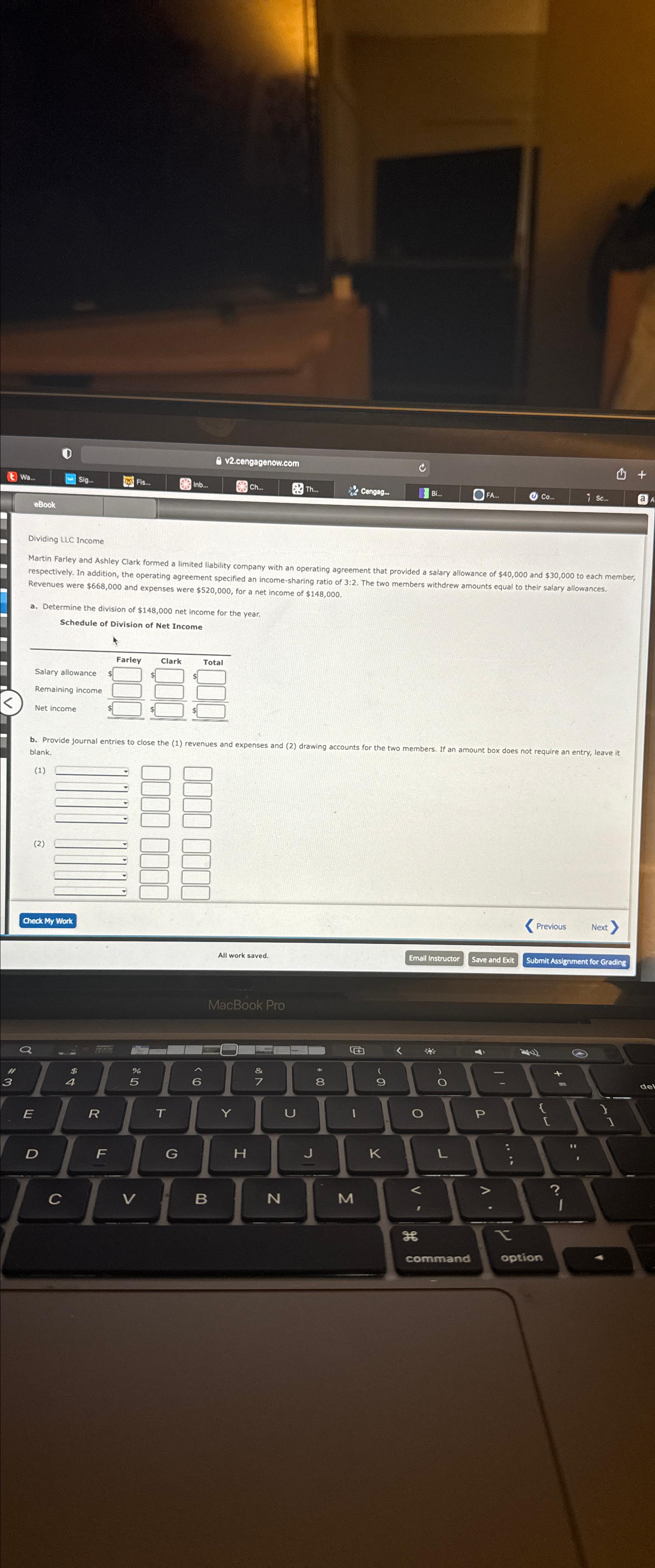 Solved PreviousNext :)All work saved.Email InstructorSave | Chegg.com