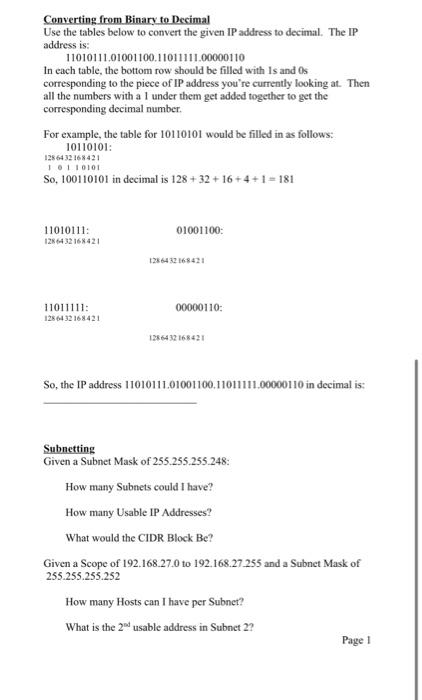 Solved ITST 1102 - Online Lab 4 Name: Warmup Exercises Label | Chegg.com