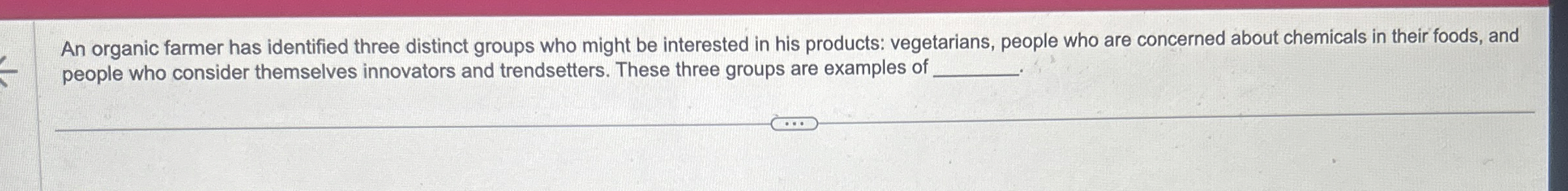 Solved An organic farmer has identified three distinct | Chegg.com