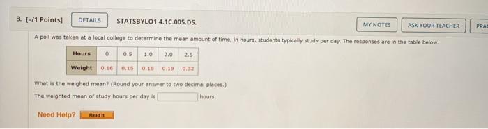 Solved The teachers in the math department were trying to | Chegg.com