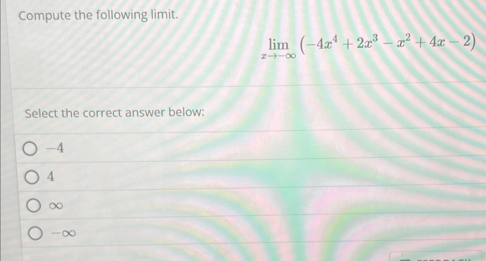 Solved Compute the following | Chegg.com