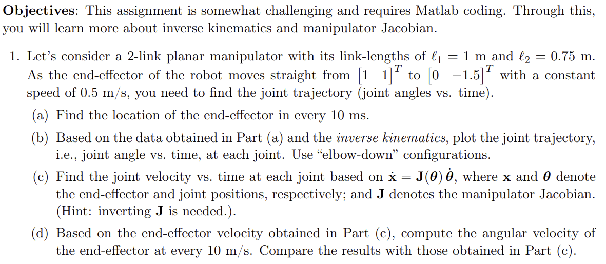 Solved Objectives: This assignment is somewhat challenging | Chegg.com