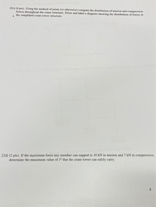 Solved Question 2 (15 points): Tension, Compression and | Chegg.com