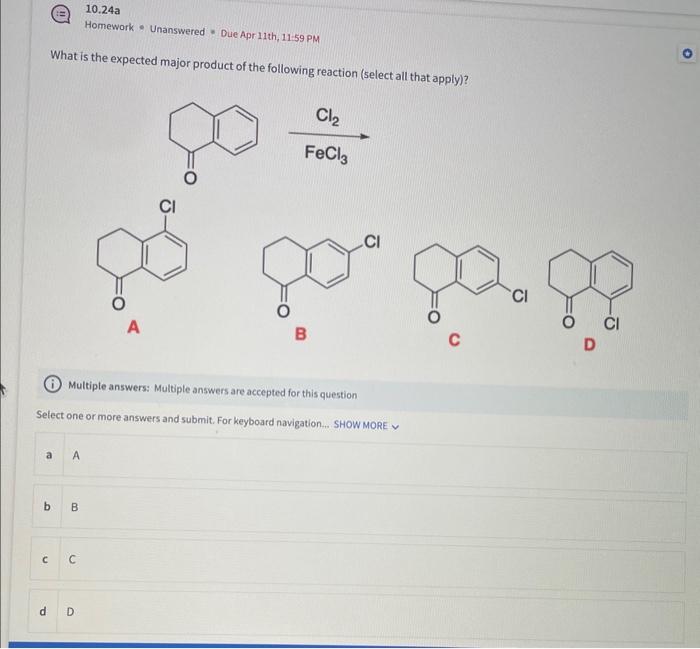 [solved] Multiple Answers For Both What Is The Expected Ma
