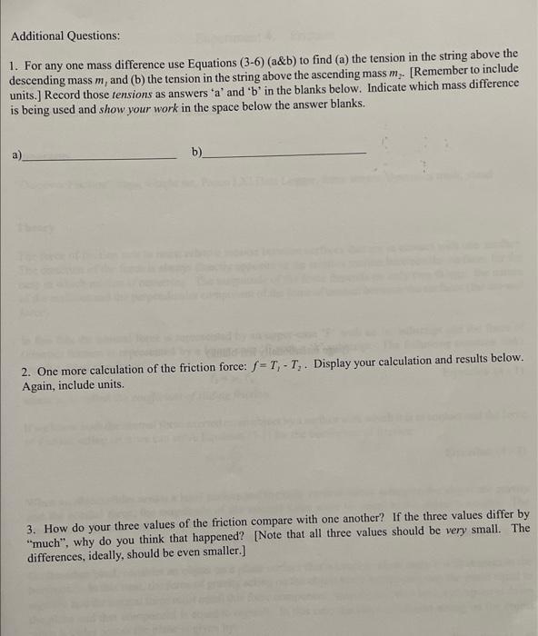 Solved Procedure B Note: Transcribe the data from Part A | Chegg.com