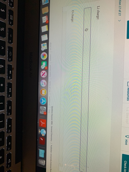 Solved U Resources Hint Check Answer Question 17 of 27 > | Chegg.com