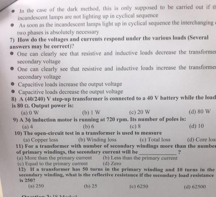 Solved • In the case of the dark method, this is only | Chegg.com